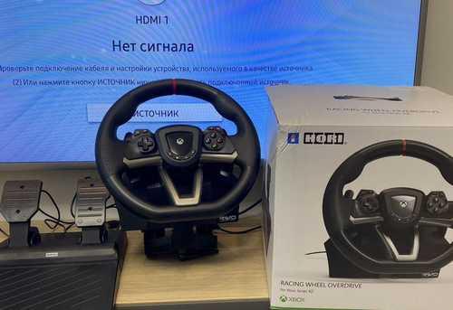 Игровой руль hori racing wheel для xbox