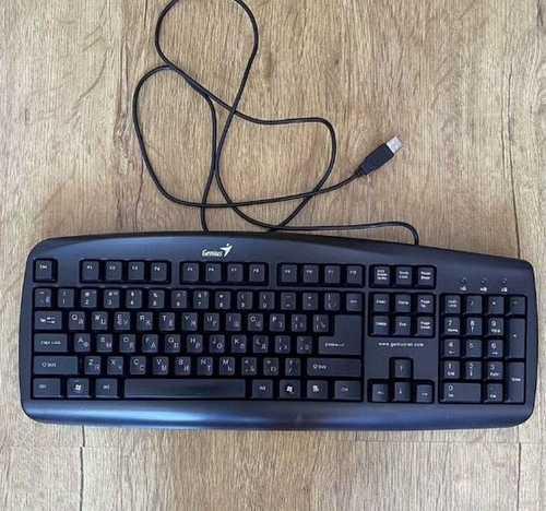 Клавиатура Genius KB-110 USB Black б/у