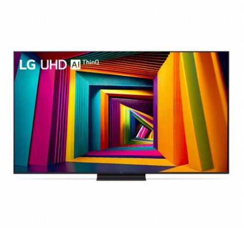 Телевизор LG 75UT91006LA.arub, черный