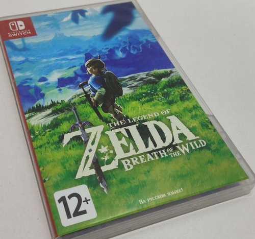 Игровые диски. Nintendo Switch The legend of Zelda Breath the wild