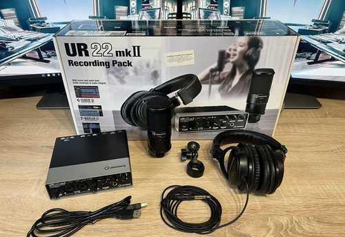 Звуковая карта Steinberg ur22 mkii recording pack