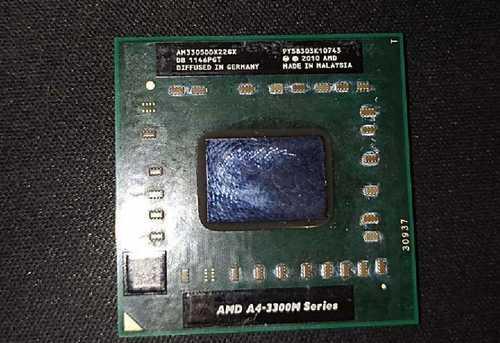 Процессор amd a4 3300m
