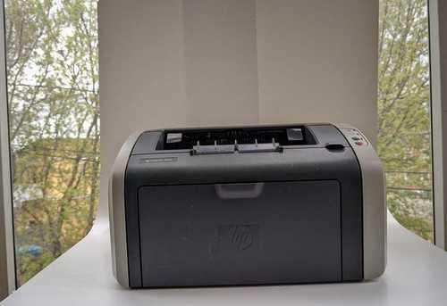 Принтер лазерный HP laserjet 1010 + 100%картридж