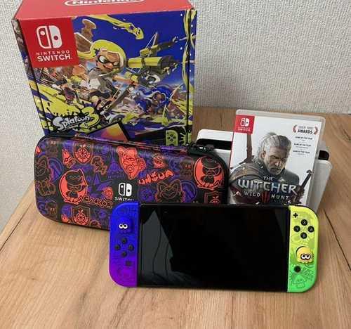 Nintendo switch oled splatoon 3