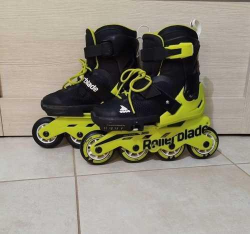 Ролики rollerblade раздвижные 28-32