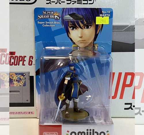 Amiibo Super Smash Bros Marth No. 12