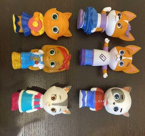 Фигурки кошечки-собачки