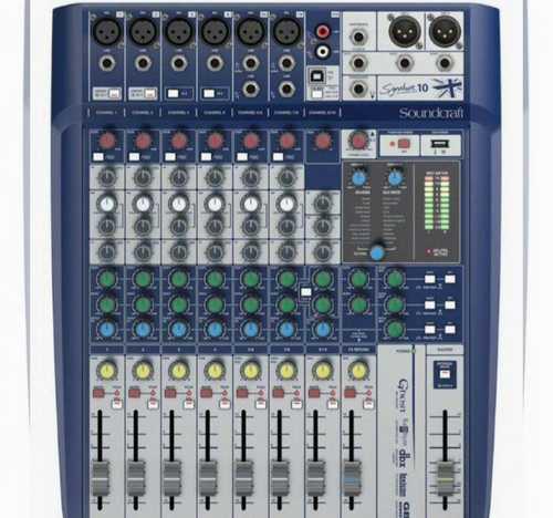 Микшерный пульт Soundcraft Signature 10