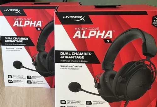 Новые игровые наушники HyperX Alpha S (звук 7.1)