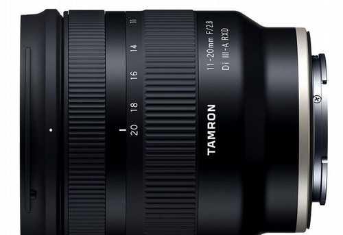 Tamron 11-20mm f/2.8 Di III-A RXD Sony E