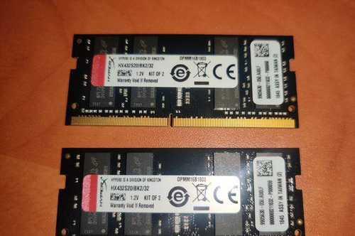 Kingston HyperX Impact 32Gb DDR4 Sp-dimm K2 KNX