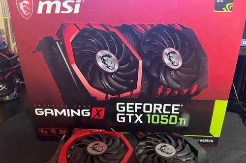 Видеокарта MSI GeForce GTX 1050 Ti gaming X