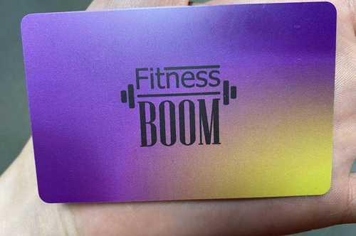 Карта Fitness Boom