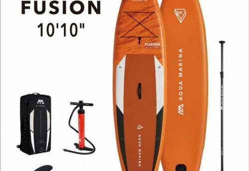 SUP доска Aquamarina Fusion 10'10" x 32" с веслом