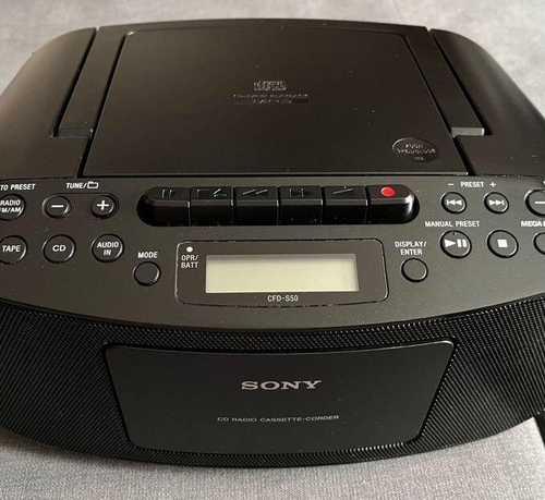 Бумбокс кассетный Sony CFD-S50