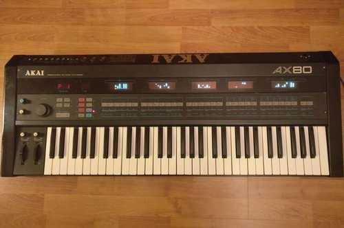 Аналоговый синтезатор akai AX 80