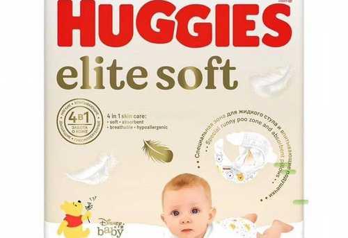 Подгузники хаггис elite soft 3