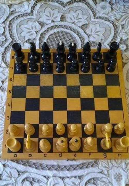 Шахматы СССР деревянные