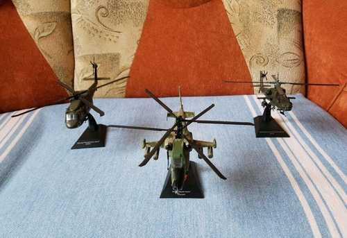 Модели вертолетов металл