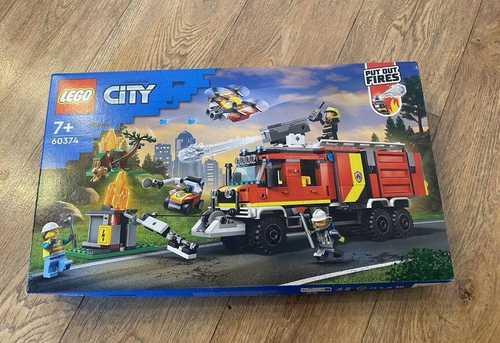 Новый Lego City пожарная машина