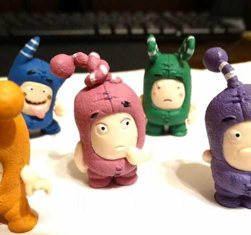 Фигурки Oddbods чуддики 6 шт