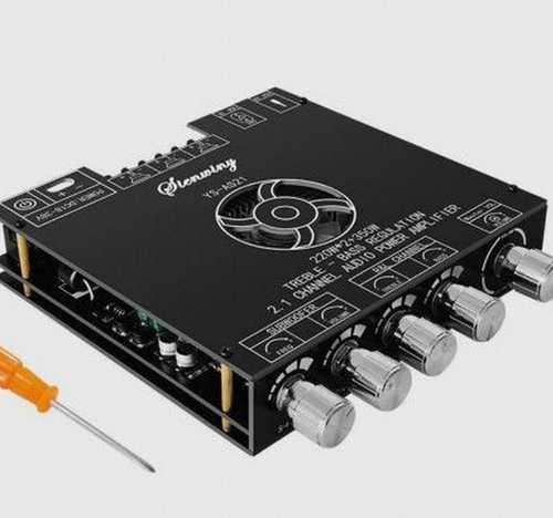 Усилитель звука мощнейший 220х2+350w