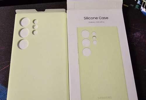 Оригинальный чехол Samsung S24 ultra silicone case
