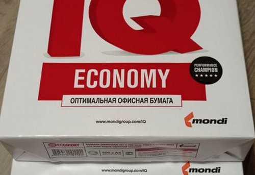 Бумага a4, mondi IQ, economy, 3 пачки