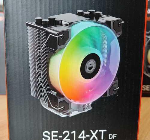 Кулер ID-Cooling SE-214-XT DF argb Black