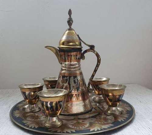 Арабский кофейный набор в египетском стиле