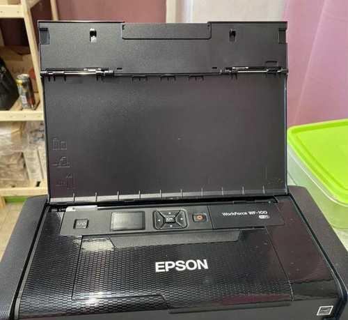 Принтер epson workforce wf-100W