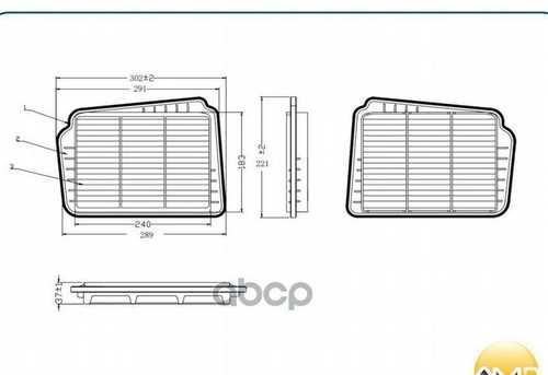 Фильтр воздушный AMD.FA46 AMD