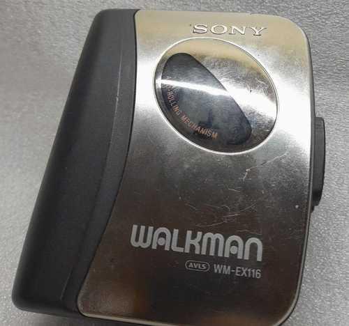 Кассетный плеер sony walkman wm-ex116