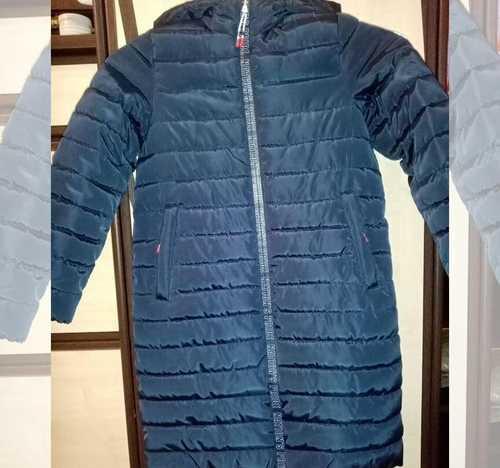 Куртка-пальто для девочки 128,134 демосезон