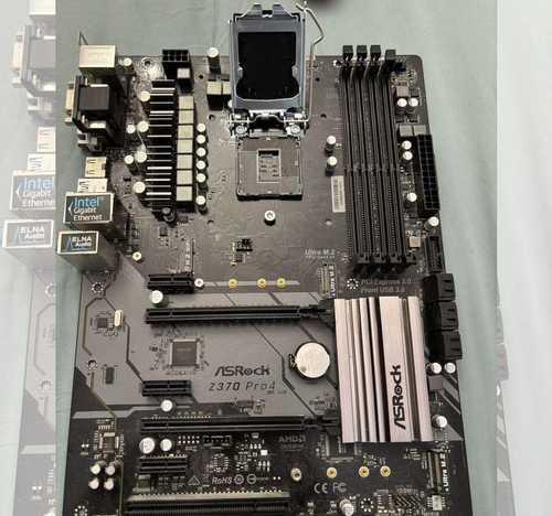 Материнская плата Z370 pro4 asrock