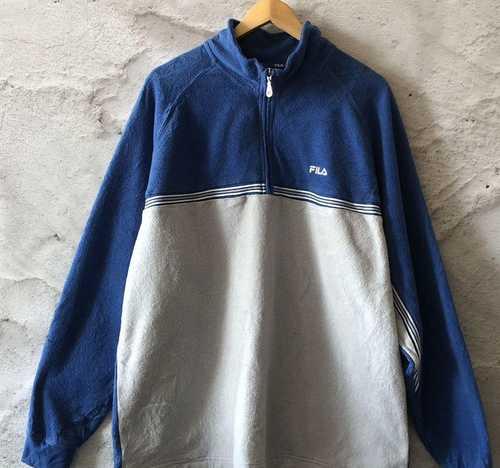 Флисовая толстовка Fila винтажная (XL)