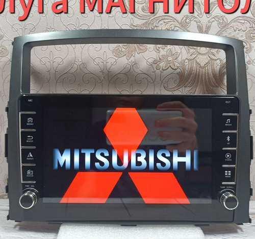 Магнитола Mitsubishi Pajero 4 андроид 2/32 Гб