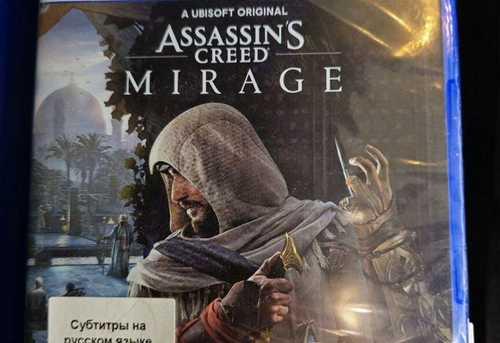 Assassin's Creed Mirage на PS5 Новый диск