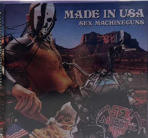 Cd Sex Machineguns – Made In Usa toct-25930 NM