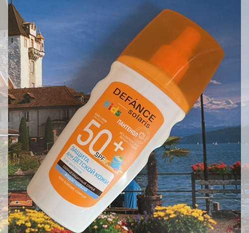 Детский солнцезащитный спрей defance SPF 50 