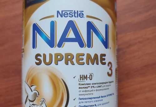 Детская смесь Nan Supreme 3 молочная с 12 месяцев