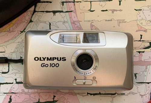 Olympus Go 100 плёночный фотоаппарат