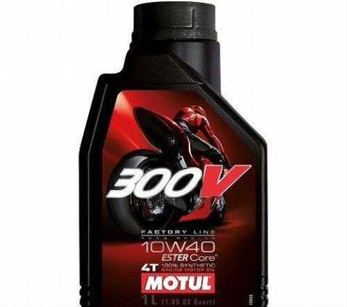 Масло Motul 300V 4T FL road racing 10W-40 1л