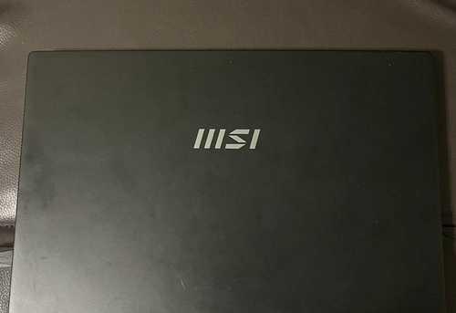 15.6" MSI Modern 15 B12M-214XRU, 256 ГБ, Core i5-1235U, RAM 8 ГБ, Intel Iris Xe Graphics