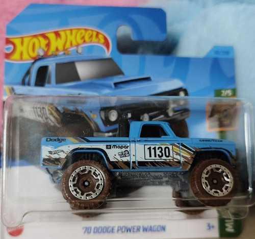 Hot wheels 70 dodge power wagon