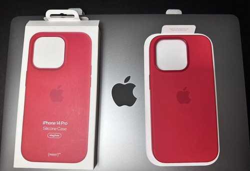 Apple silicone case (product RED) iPhone 14 Pro