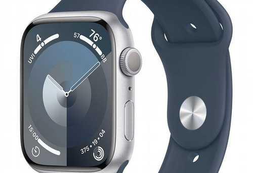 Apple Watch Series 9, 45 мм, серебристый