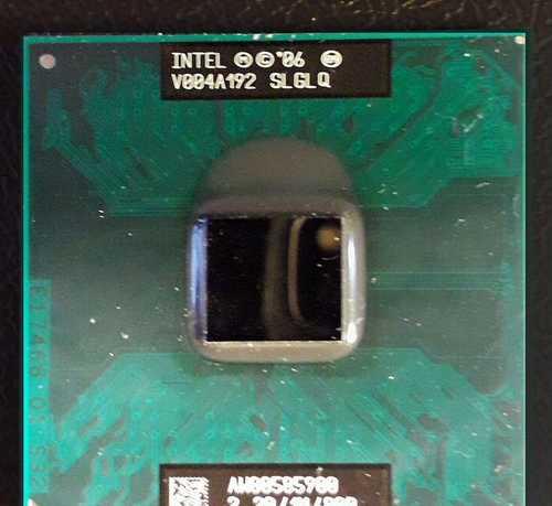 Процессор для ноутбука Intel Celeron CPU 900