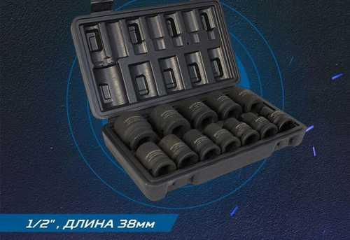 OPT-40112 Набор ударных головок 1/2" 10 пр., 10-24