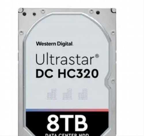Серверный жёсткий диск WD 8TB ultrastar DC HC320